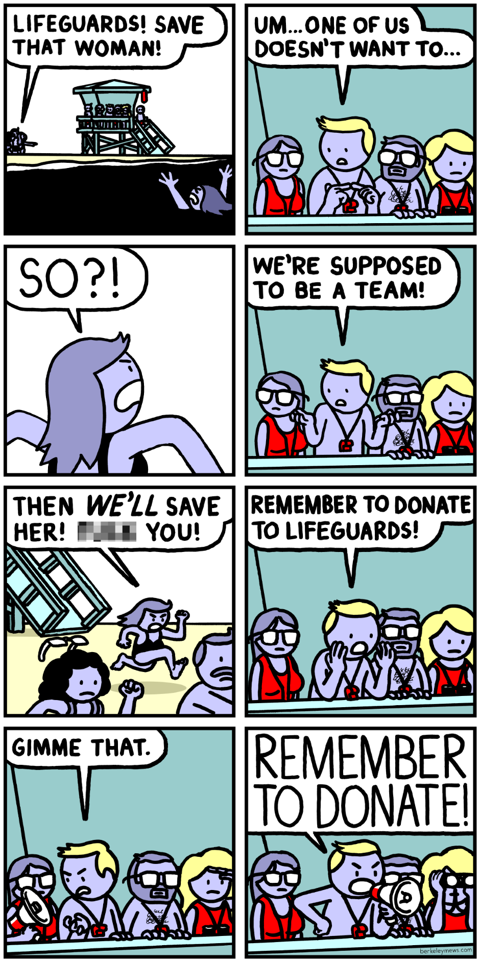Read Berkeley Mews :: Lifeguards | Tapas Comics