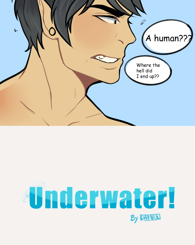 Read Underwater! :: A Human? | Tapas Comics