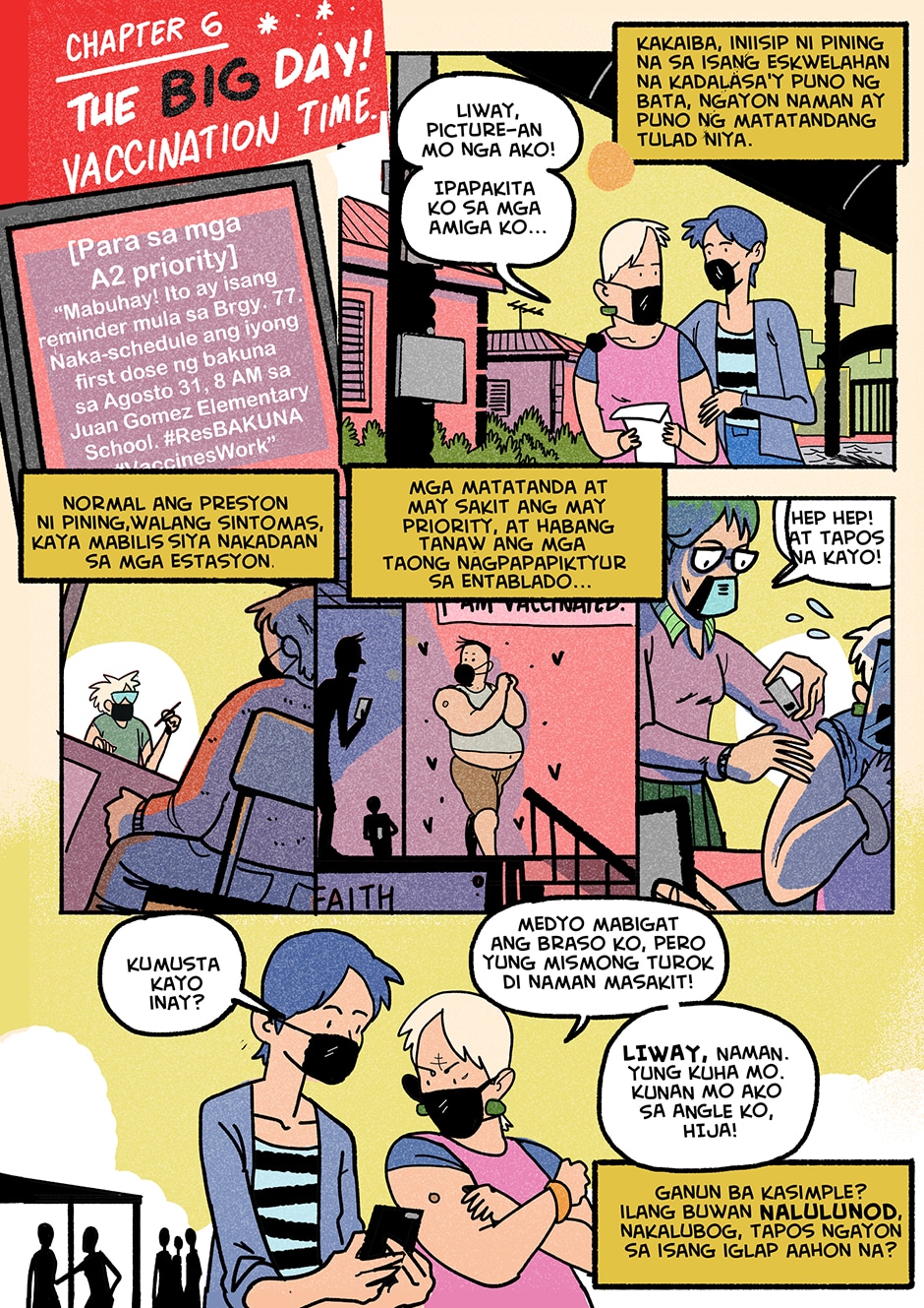 Read TEKA MUNA, TEKA MUNA! Tama Ba 'Yan? :: Chapter 6: D-Day! | Tapas ...