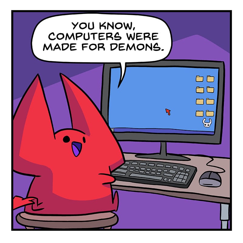 Read The Doodle Demon :: Computers | Tapas Community