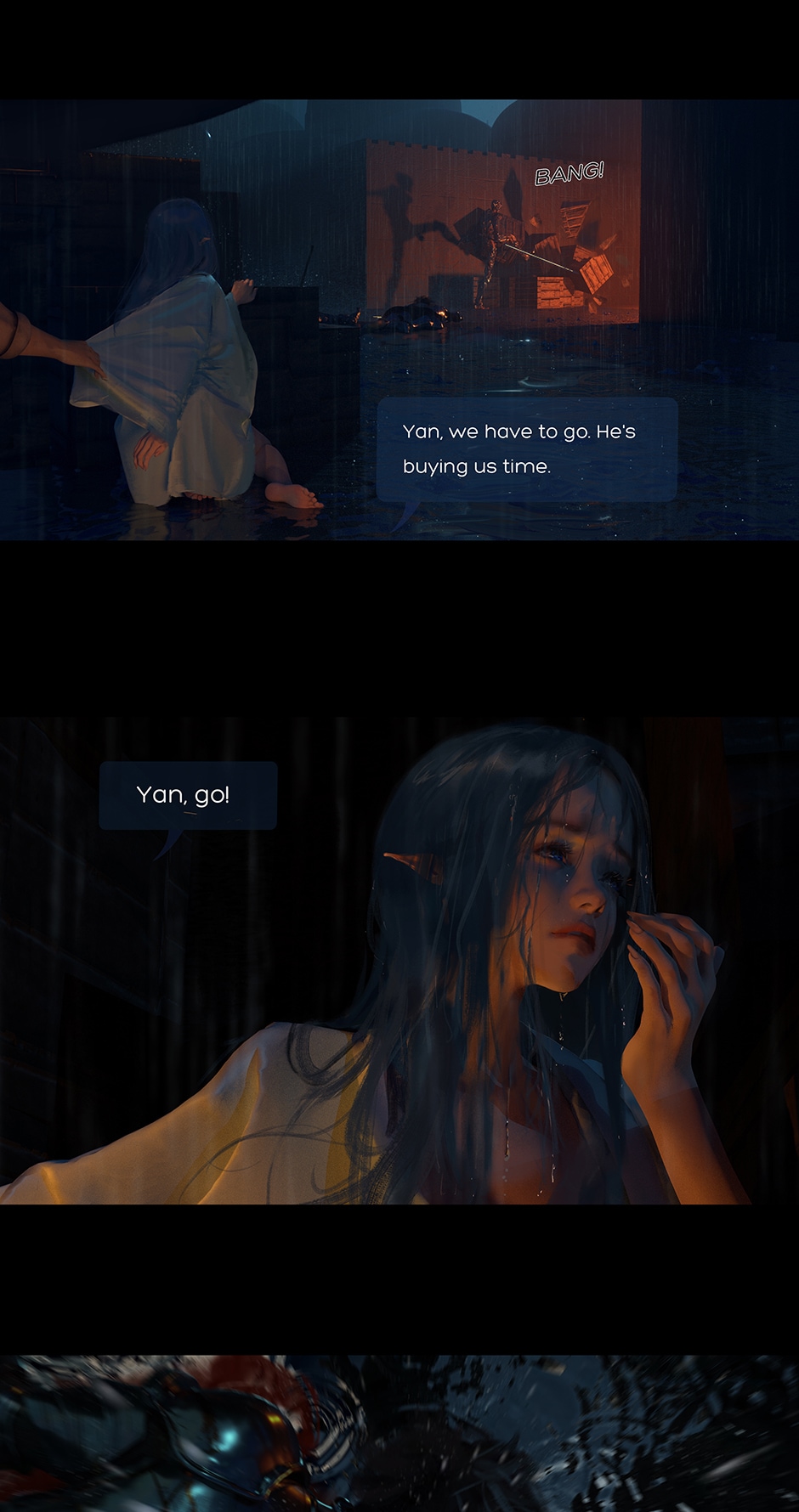 Read GhostBlade :: Chapter 12: Night of Darkness (Part II) | Tapas Community