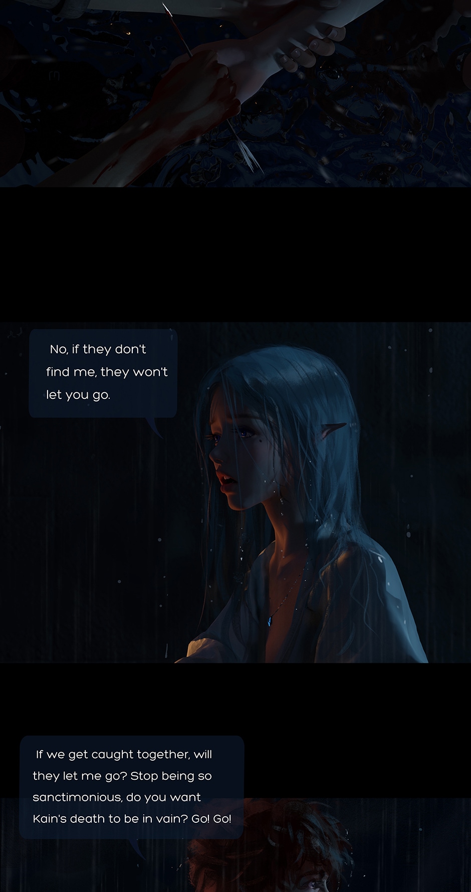 Read GhostBlade :: Chapter 12: Night of Darkness (Part II) | Tapas Community