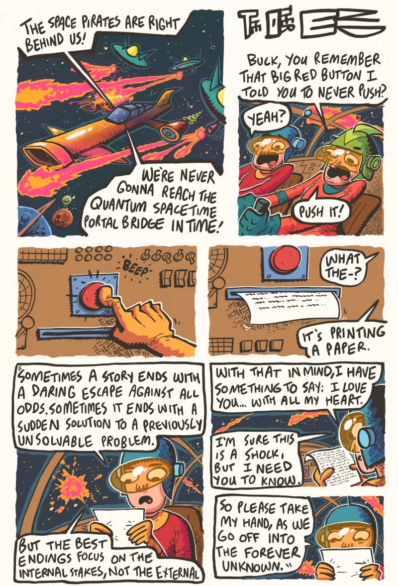 Read The Other End Comics :: Buck+Jeffery 4ver | Tapas Community