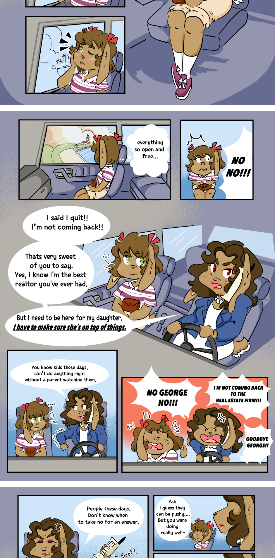 Read The First Step_Comic :: Chapter One- Title Page + Pg 1-8 | Tapas Community