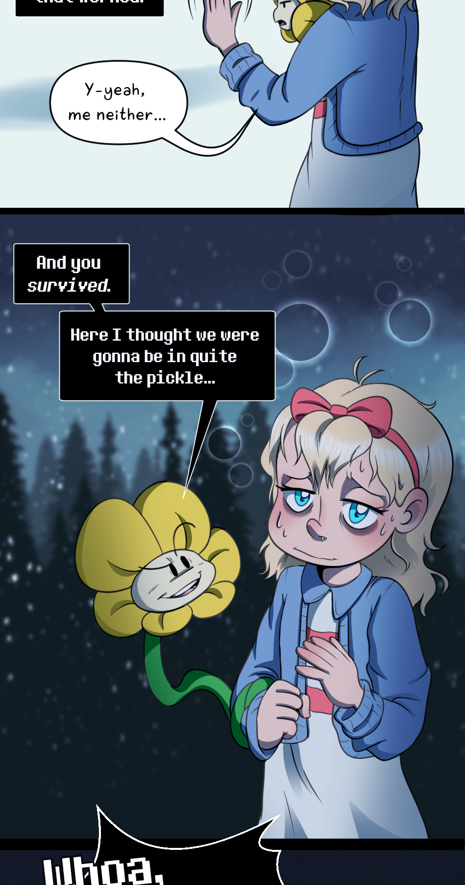 Read The First Human - An UNDERTALE Prequel AU :: TFH - CHAPTER 2 ...