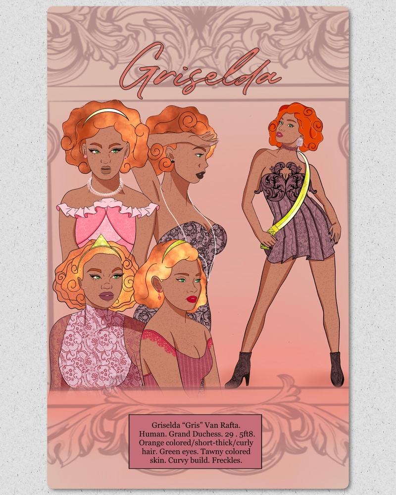 Read The Duchess and The Moon (GL) :: Character Sheets | Tapas Community