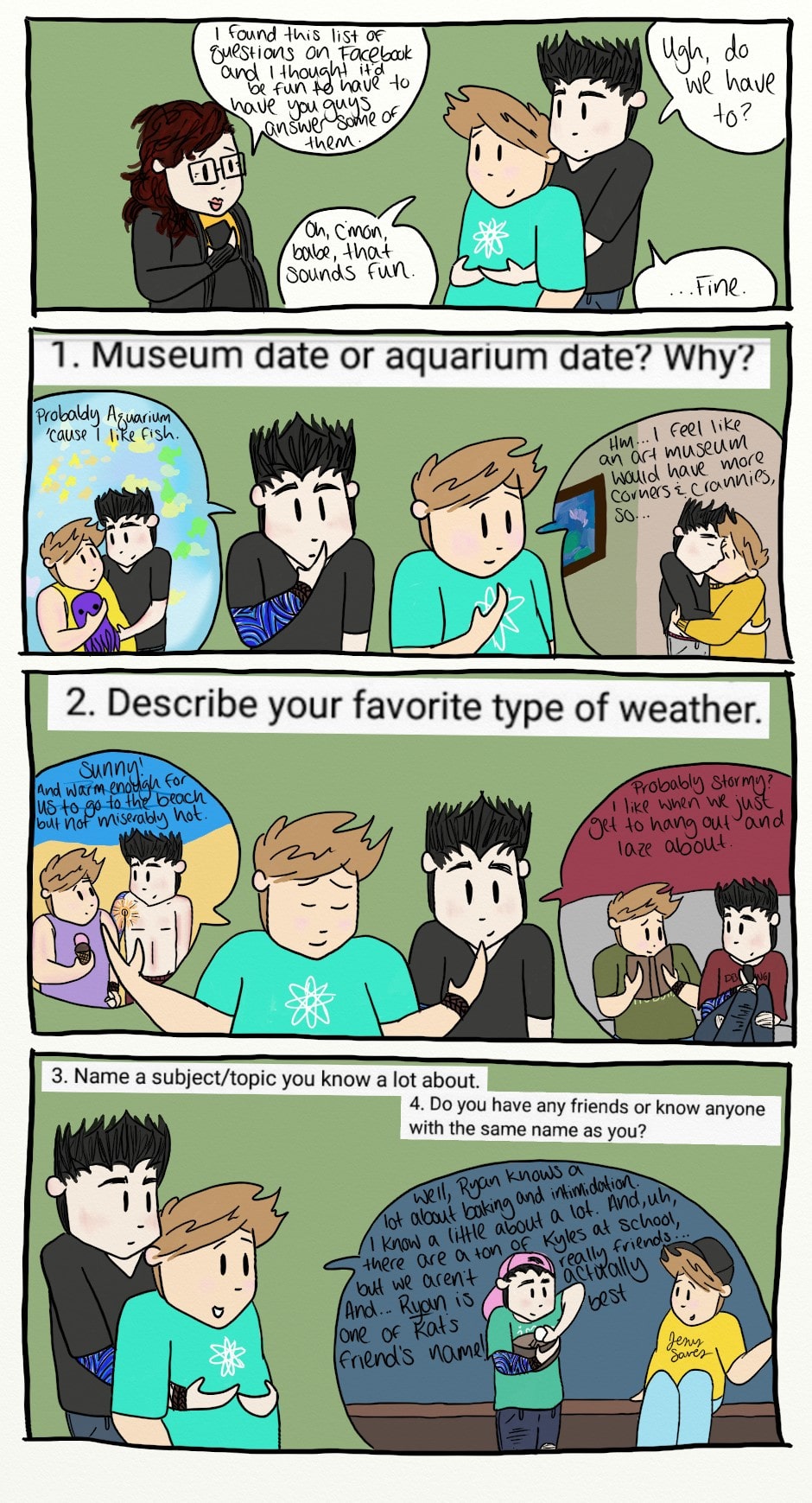 Read Here's What Happened :: Questions - 300th Update Bonus Comic ...