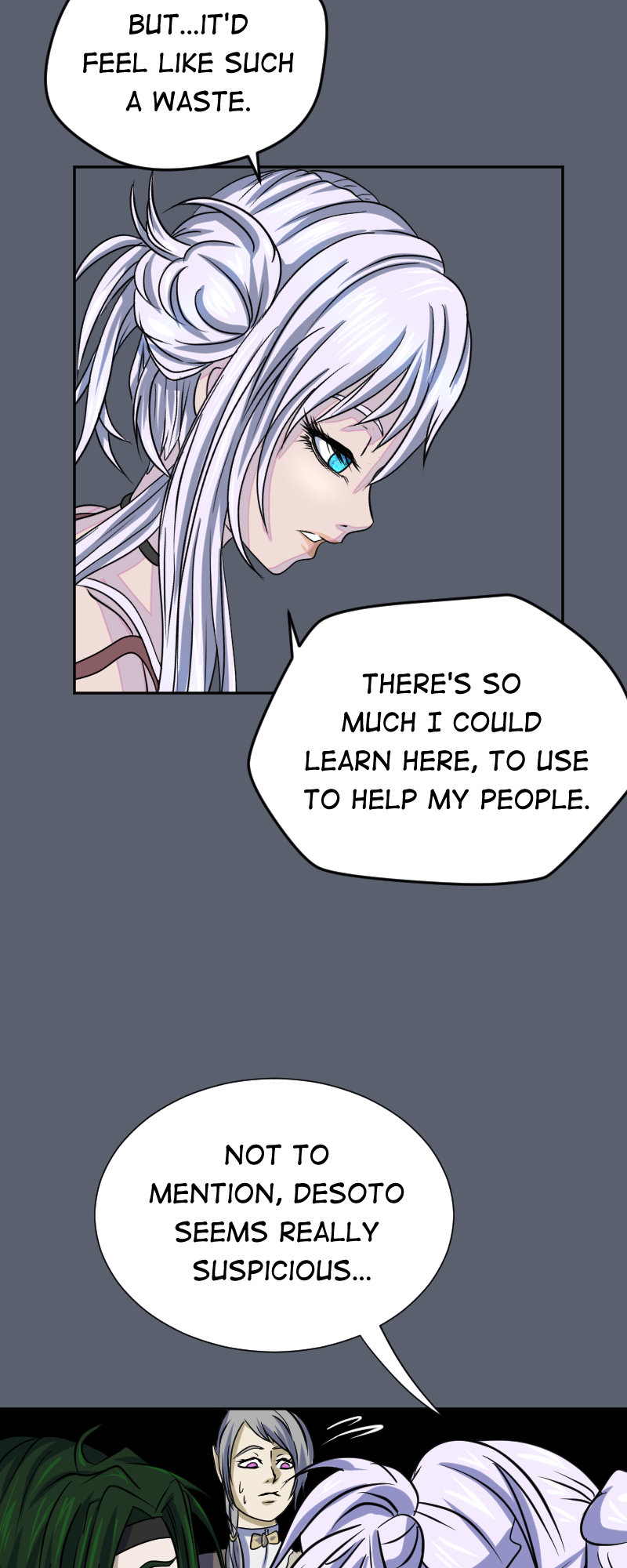 Read Accursed Ones :: Ep 14 - Dwayyo's Knack | Tapas Comics