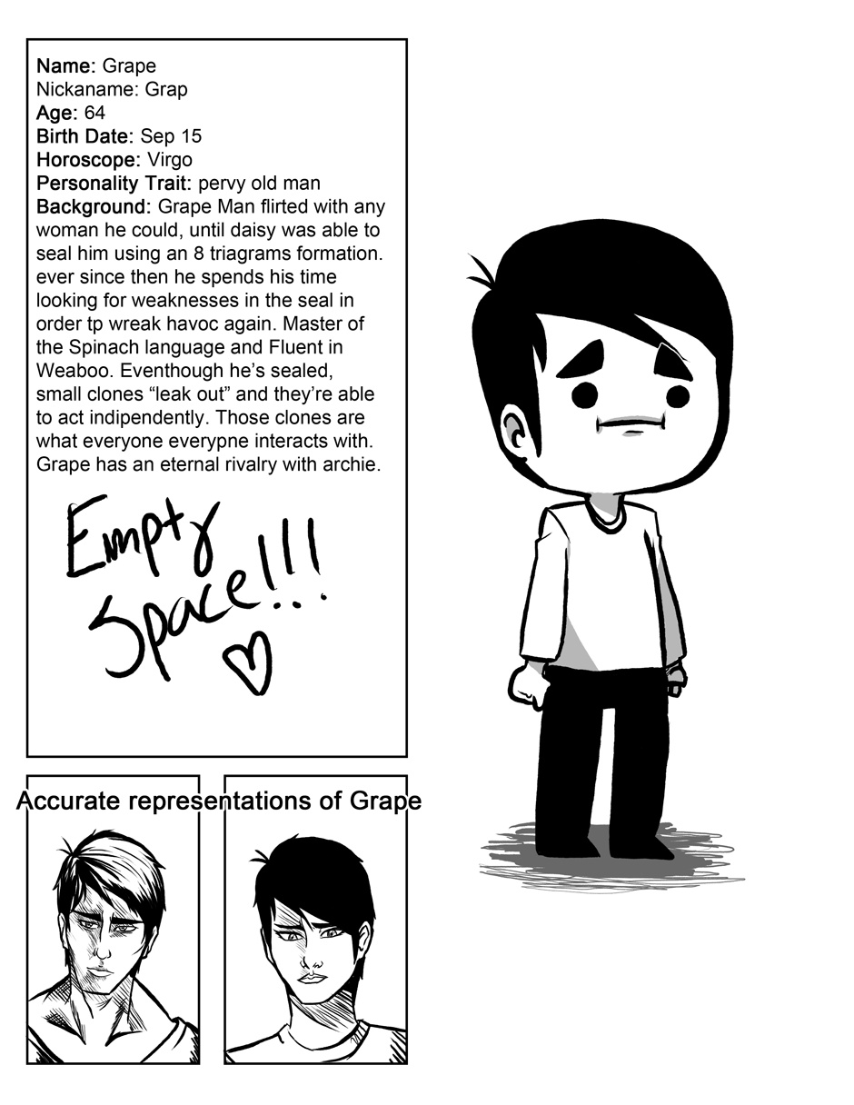 Read Our Dysfunctional Family :: Character Cards | Tapas Comics