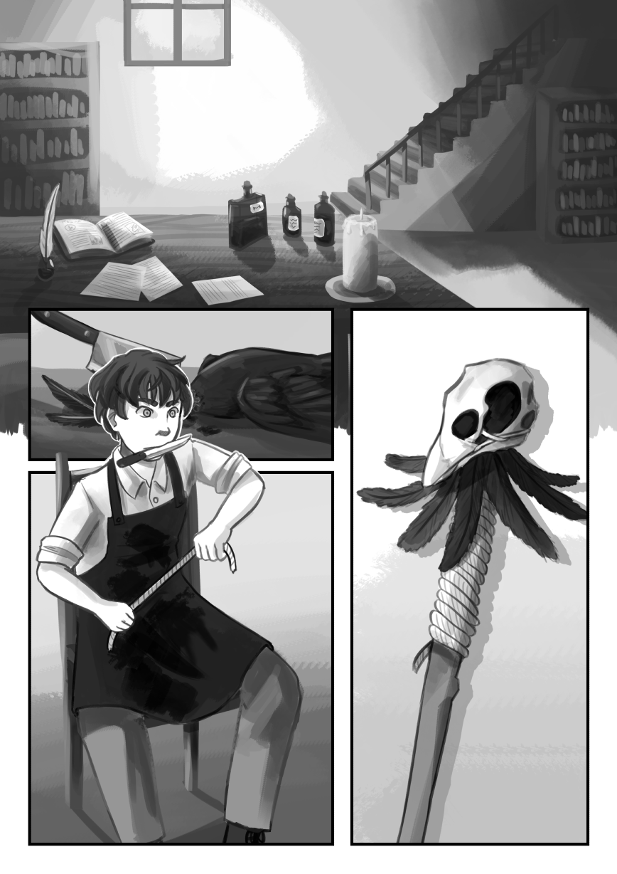 Read Goetia :: Chapter 1 - Curiosity | Tapas Comics