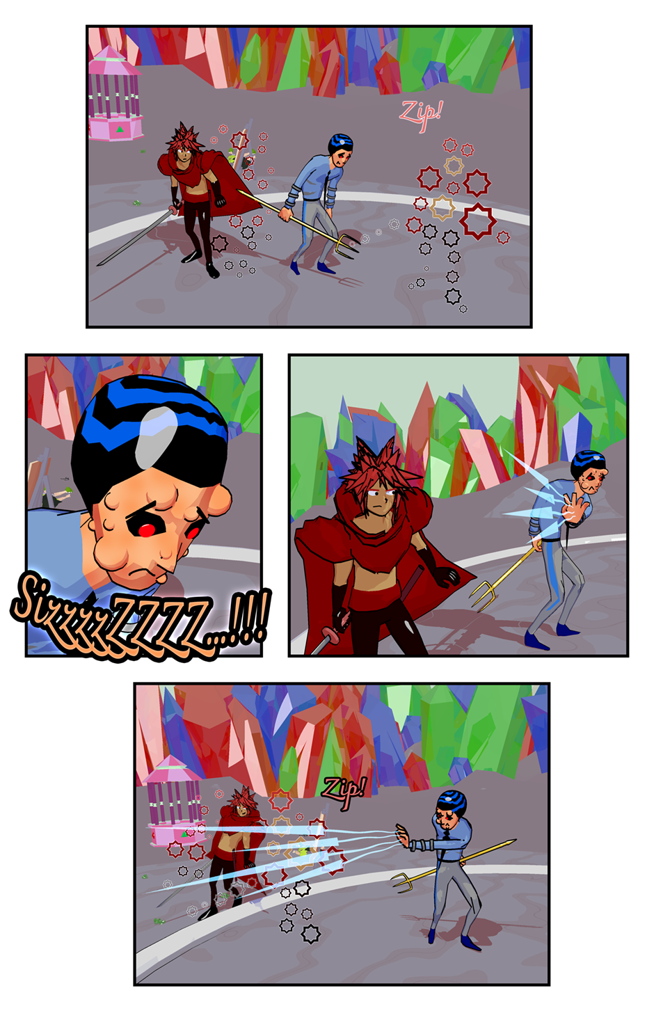 Read Super Galaxy Knights Deluxe R :: Fillet of a Fenny Snake | Tapas ...