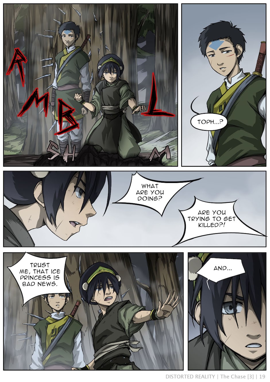 Read Avatar: Distorted Reality :: [Book 2] Ch 7: The Chase [3], 1-28 ...