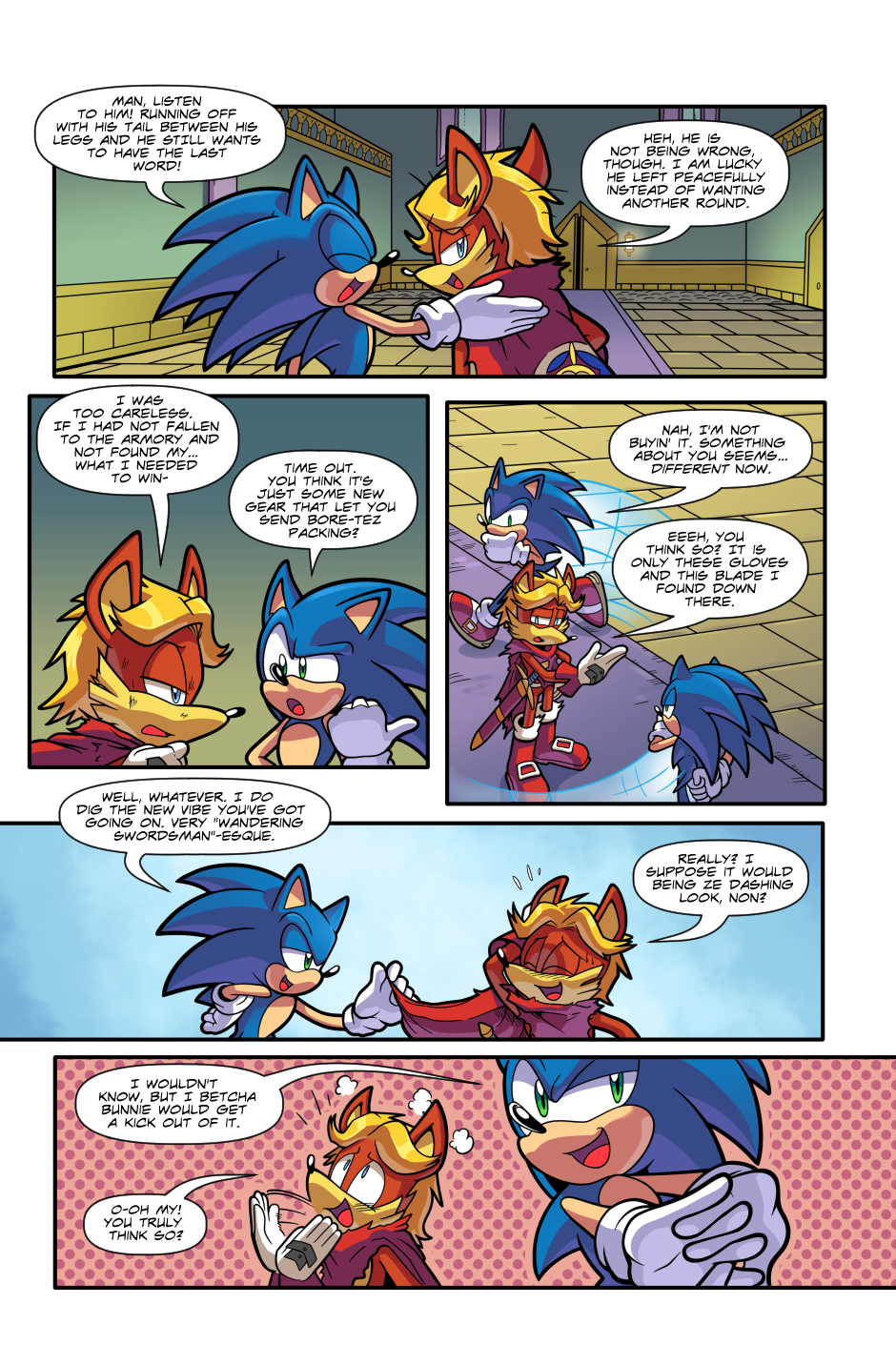 Read Archie Sonic Restoration :: Sonic Universe #95 - Fan Restoration ...