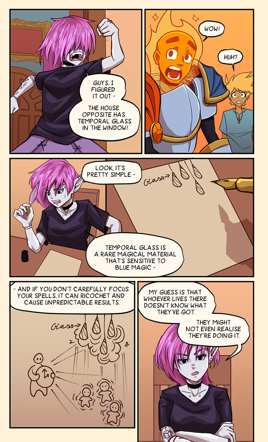 Read Hallowind :: Chapter 2 | Temporal Glass | Tapas Community