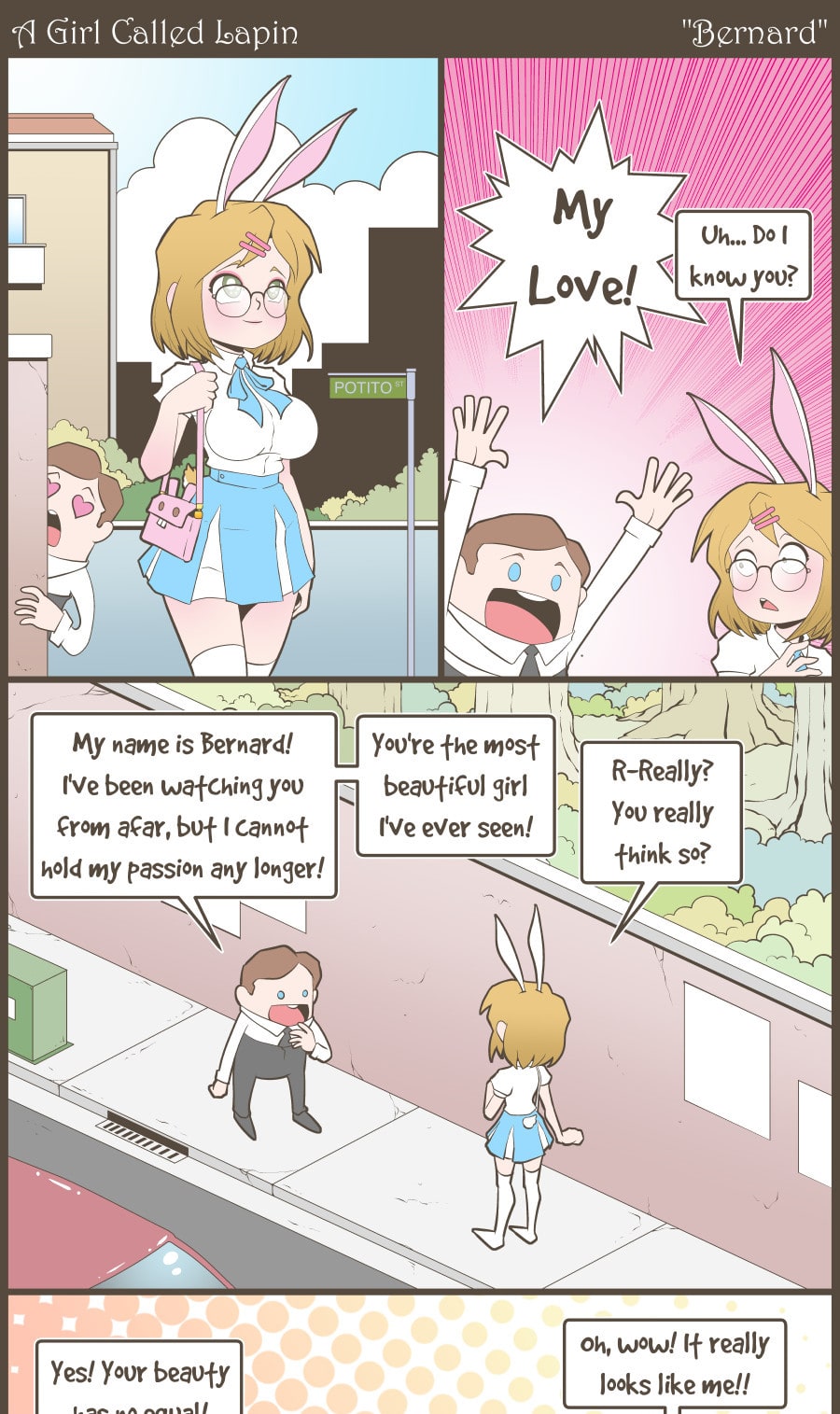 Read A Girl Called Lapin :: Hello Lapin! | Tapas Community