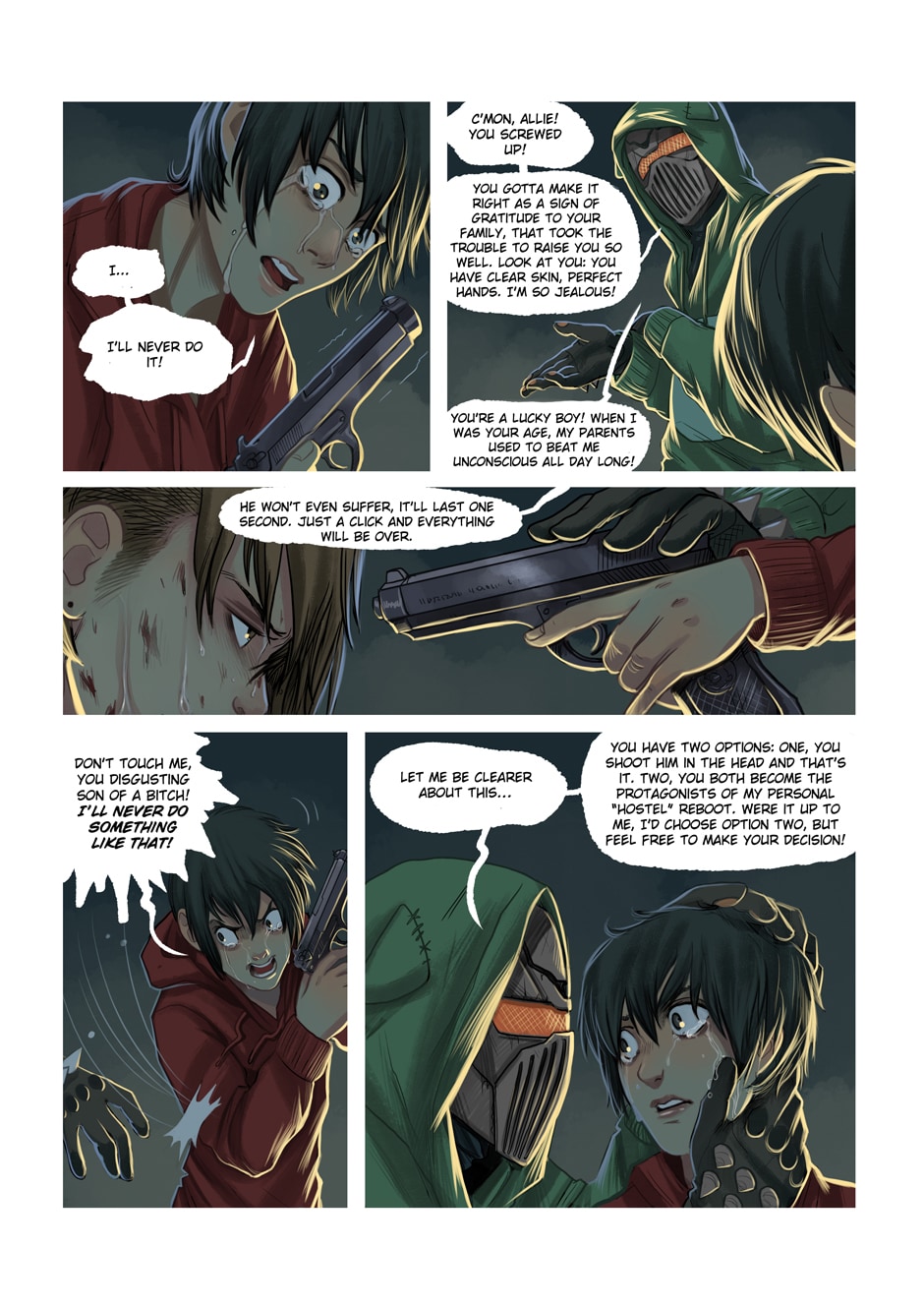 Read NINE STONES :: Chapter nine (Part Three) | Tapas Community