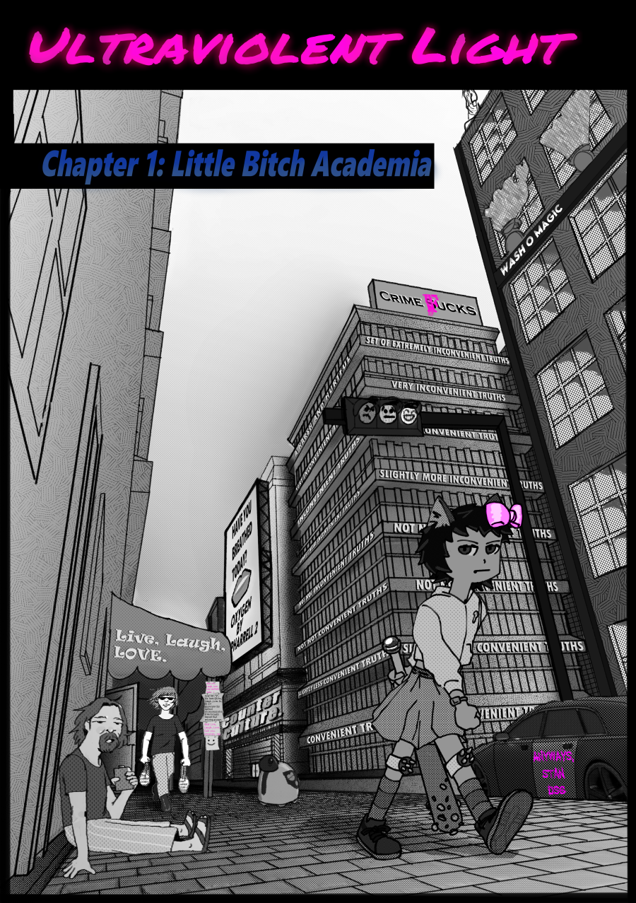 Read ULTRAVIOLENT LIGHT :: LITTLE BITCH ACADEMIA PART 1 | Tapas Comics