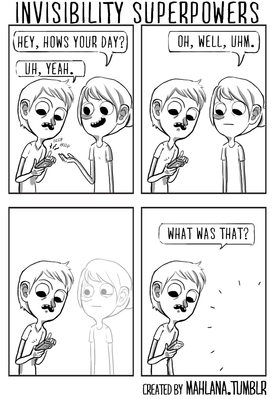Read Buffering Content :: Invisibility Superpowers | Tapas Comics