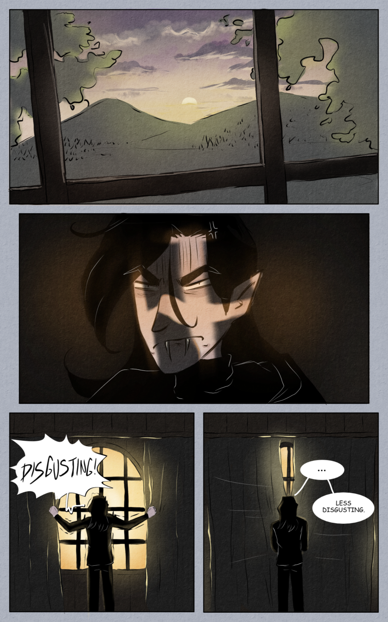 Read Disgusted Vampire :: Sunrise | Tapas Community