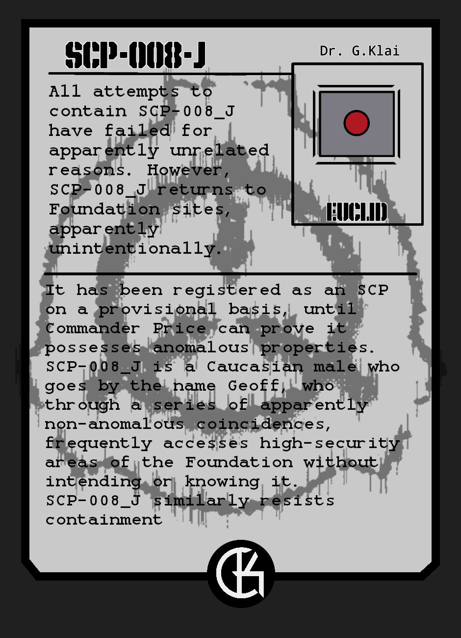 Read SCP stories :: SCP-008-j | Tapas Community