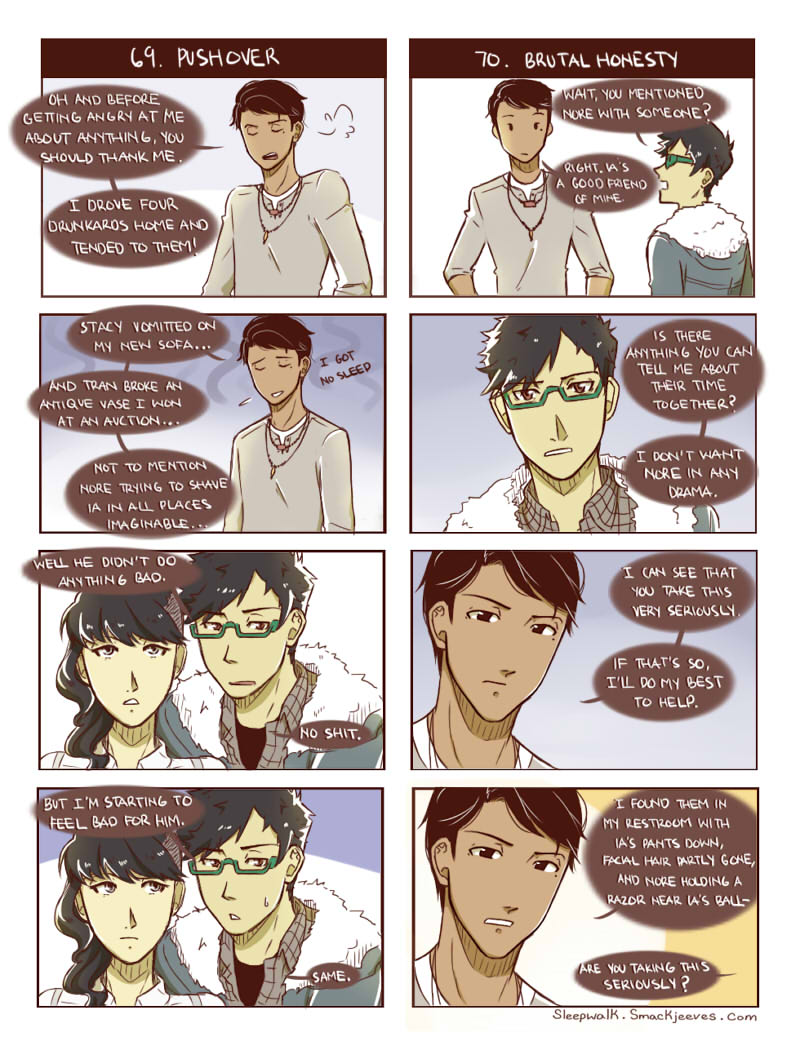 Read Sleepwalk (OLD) :: CH3: Sleep is for the weak (2) | Tapas Comics