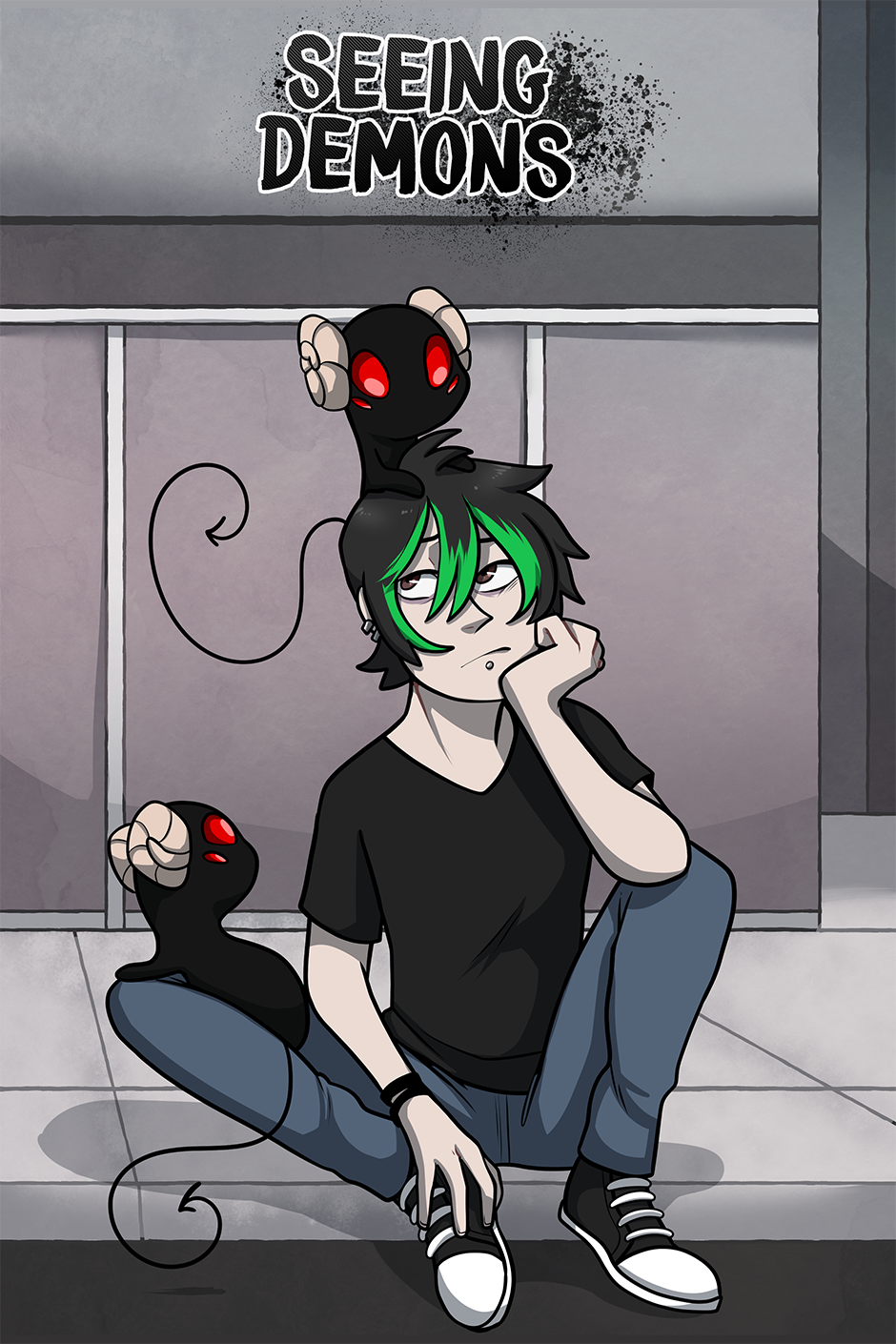 Read Seeing Demons :: Chapter 1 - Bad Luck | Tapas Community