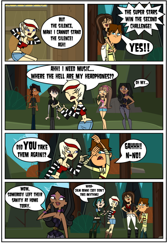 Read Total Drama Outcasts :: Fear Factor | Tapas Community