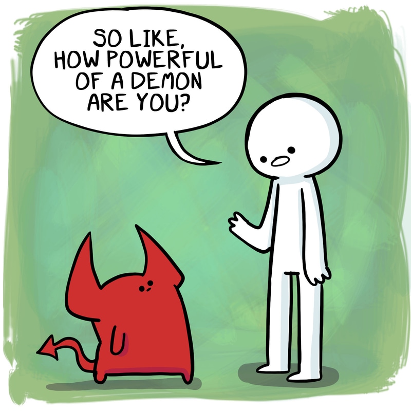 Read The Doodle Demon :: Black Hole | Tapas Community