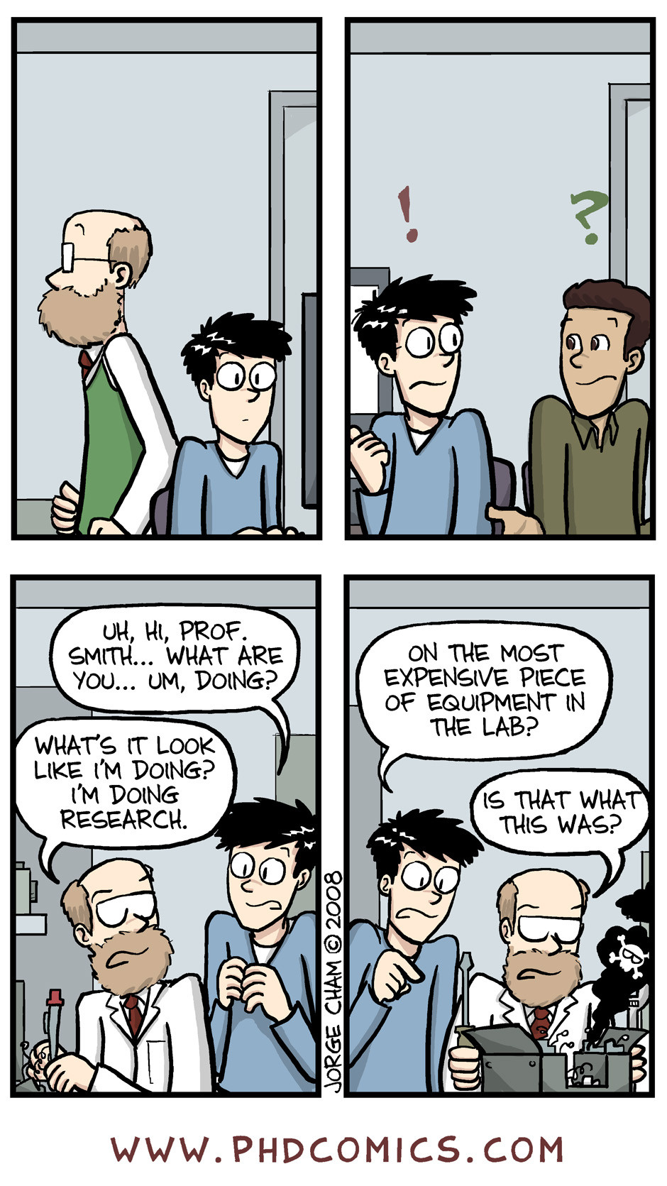 Read Best of PHD Comics :: Is that what this was? | Tapas Community