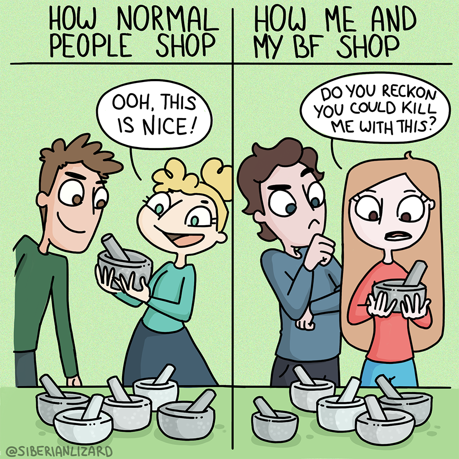 Read Siberian Lizard Comics :: Couples Shopping | Tapas Comics