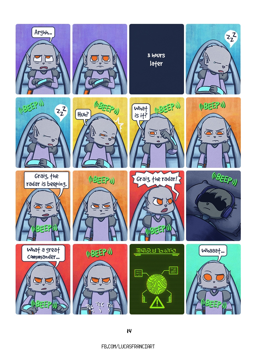 Read Stranded :: Chapter 1 - Discovery / Page 14 | Tapas Comics