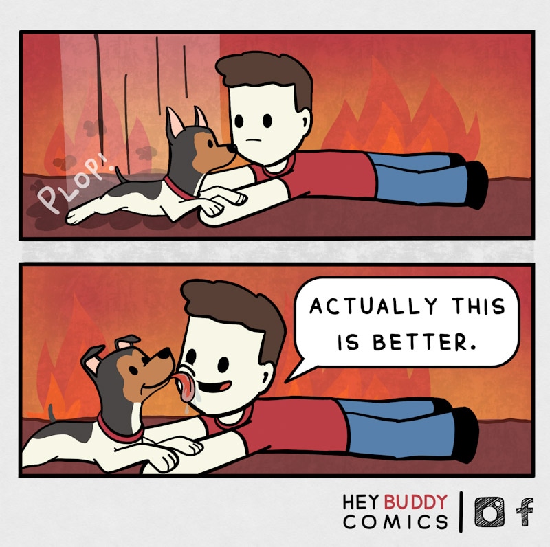 Read Hey Buddy Comics :: Two heavens | Tapas Community