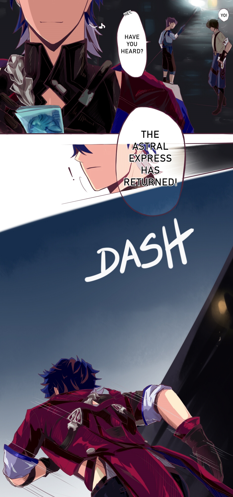 Read HSR Oneshot Collection :: The Express Returns | Tapas Community