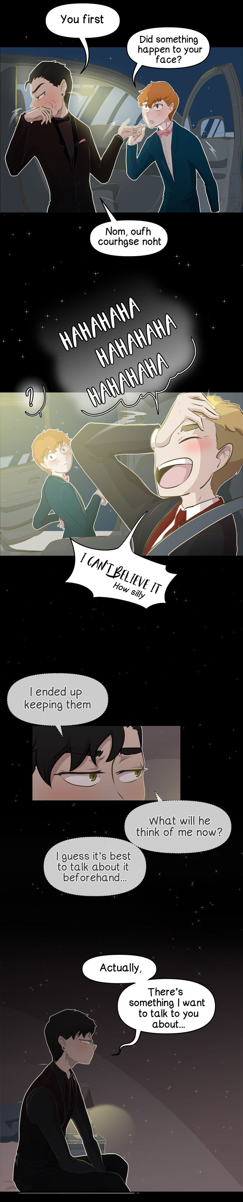 Read That awkward magic! :: Chapter 34 - Part 5 | Tapas Community