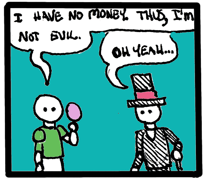 Read Bland Basic Simplicity :: Evil | Tapas Comics