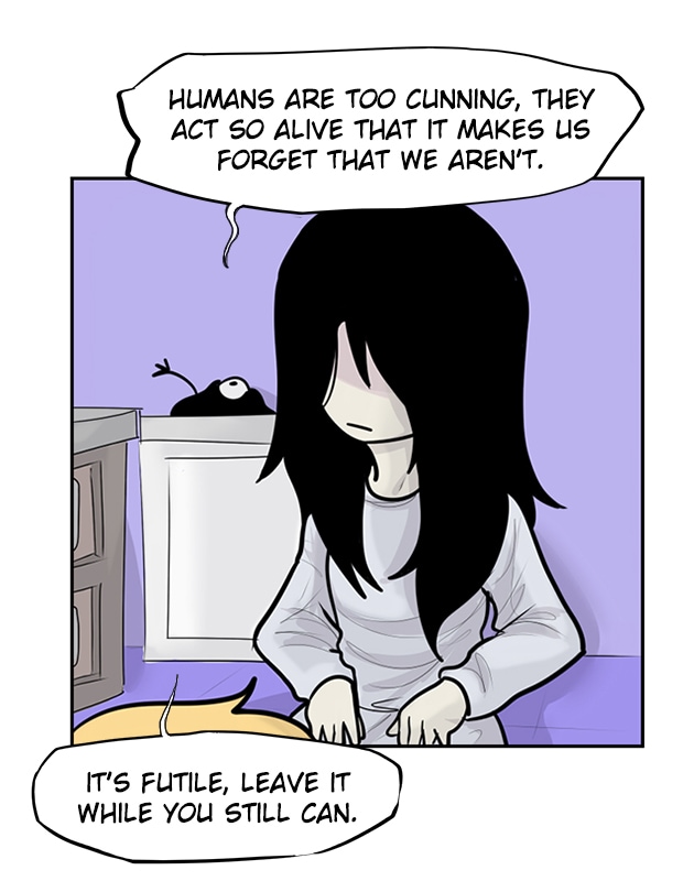 Read Ghost Roommate :: Scary Advice | Tapas Comics