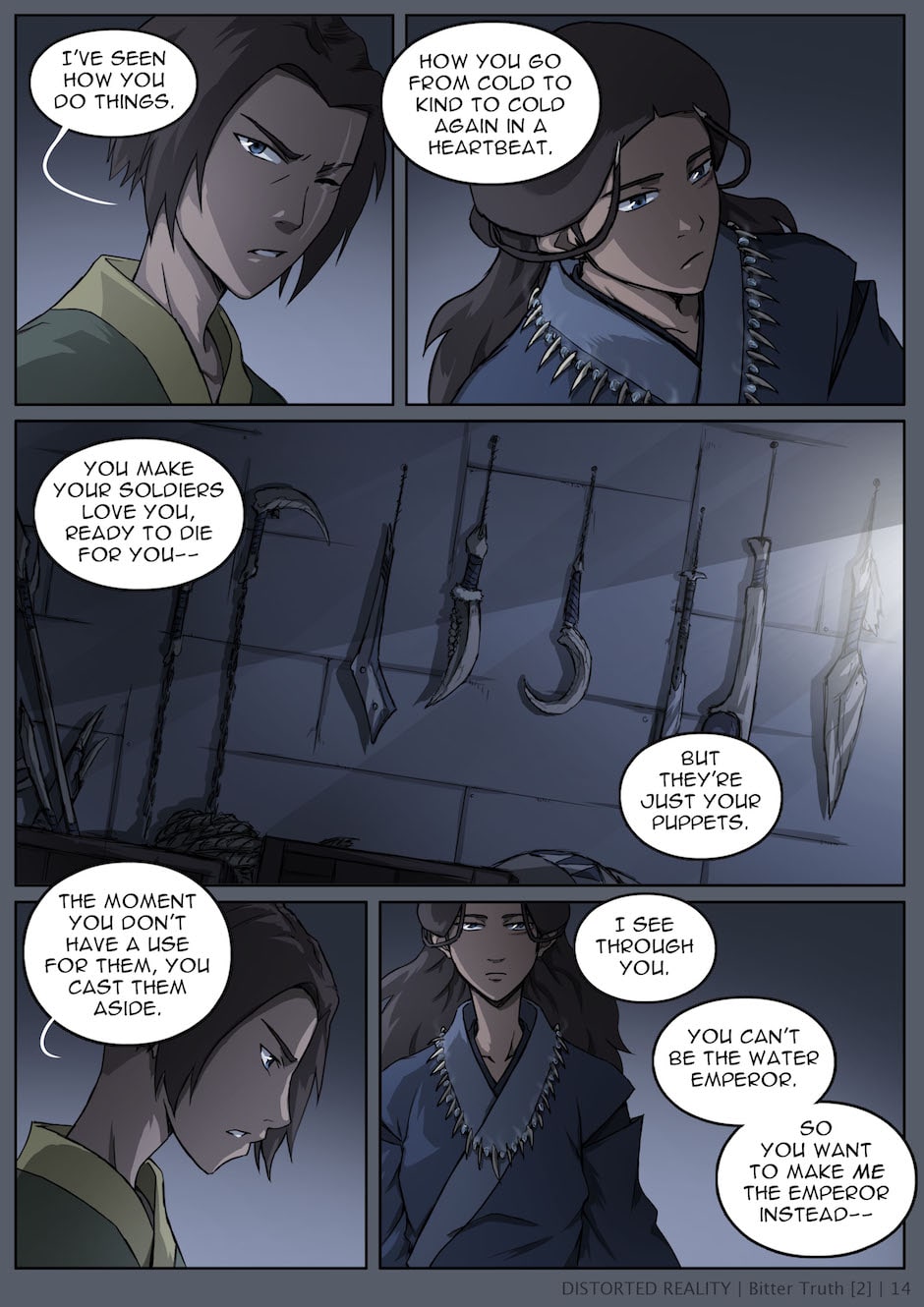 Read Avatar: Distorted Reality :: [Book 2] Ch 8: Bitter Truth [2 ...