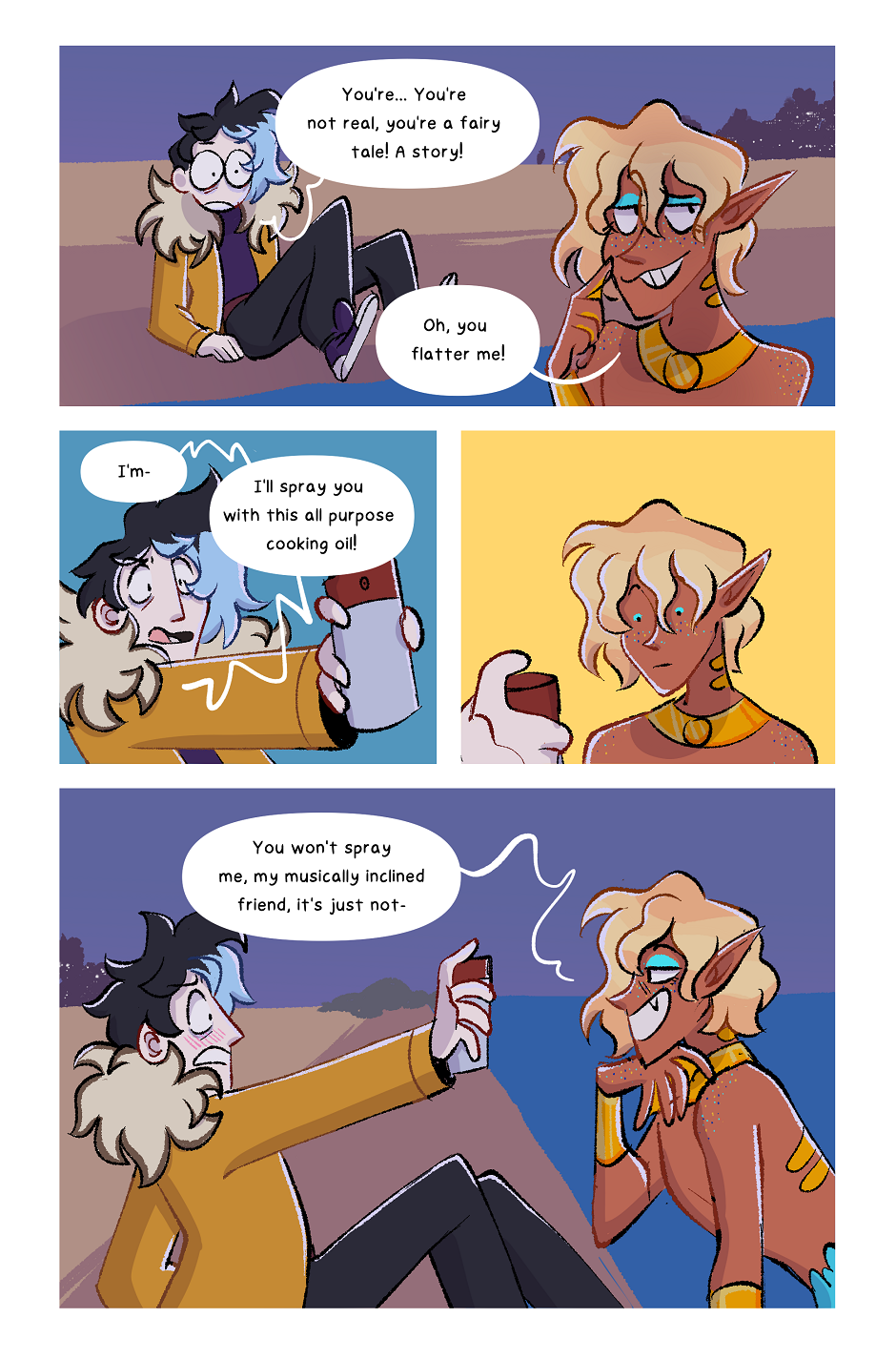 Read Icarus and Apollo :: Ch. 2: pgs 56 - 57 | Tapas Comics