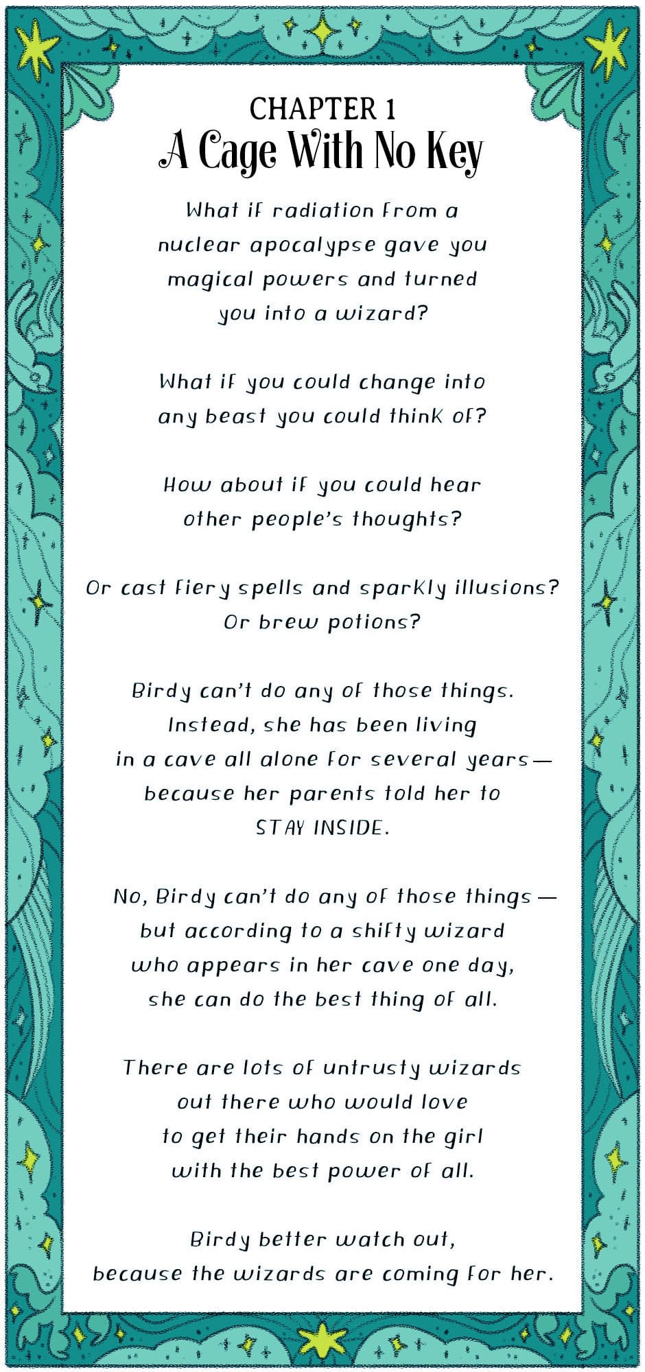 Read MAGIC! :: CHAPTER 1 - A Cage Without A Key | Tapas Community