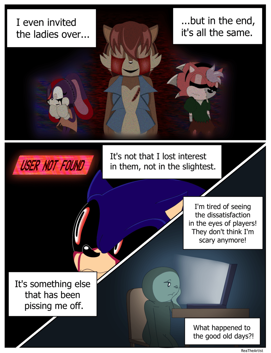 Read Rea's Short Sonic.exe Comic Collection :: A Decade's Reunion ...