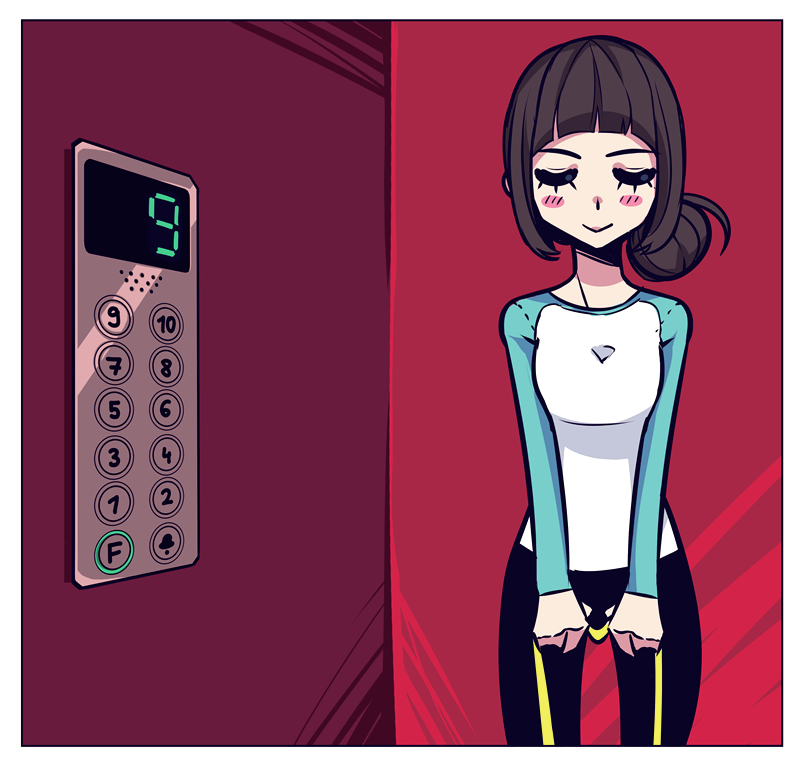 Read SLiCE of POLiiP :: Panic in the elevator | Tapas Community