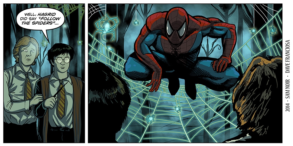 Read FANdemonium! :: Follow the Spiders | Tapas Comics