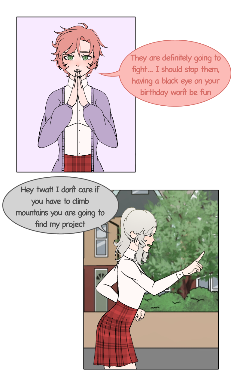 Read My enemy is my soulmate?! (Gl) :: Ep 2-Project | Tapas Community