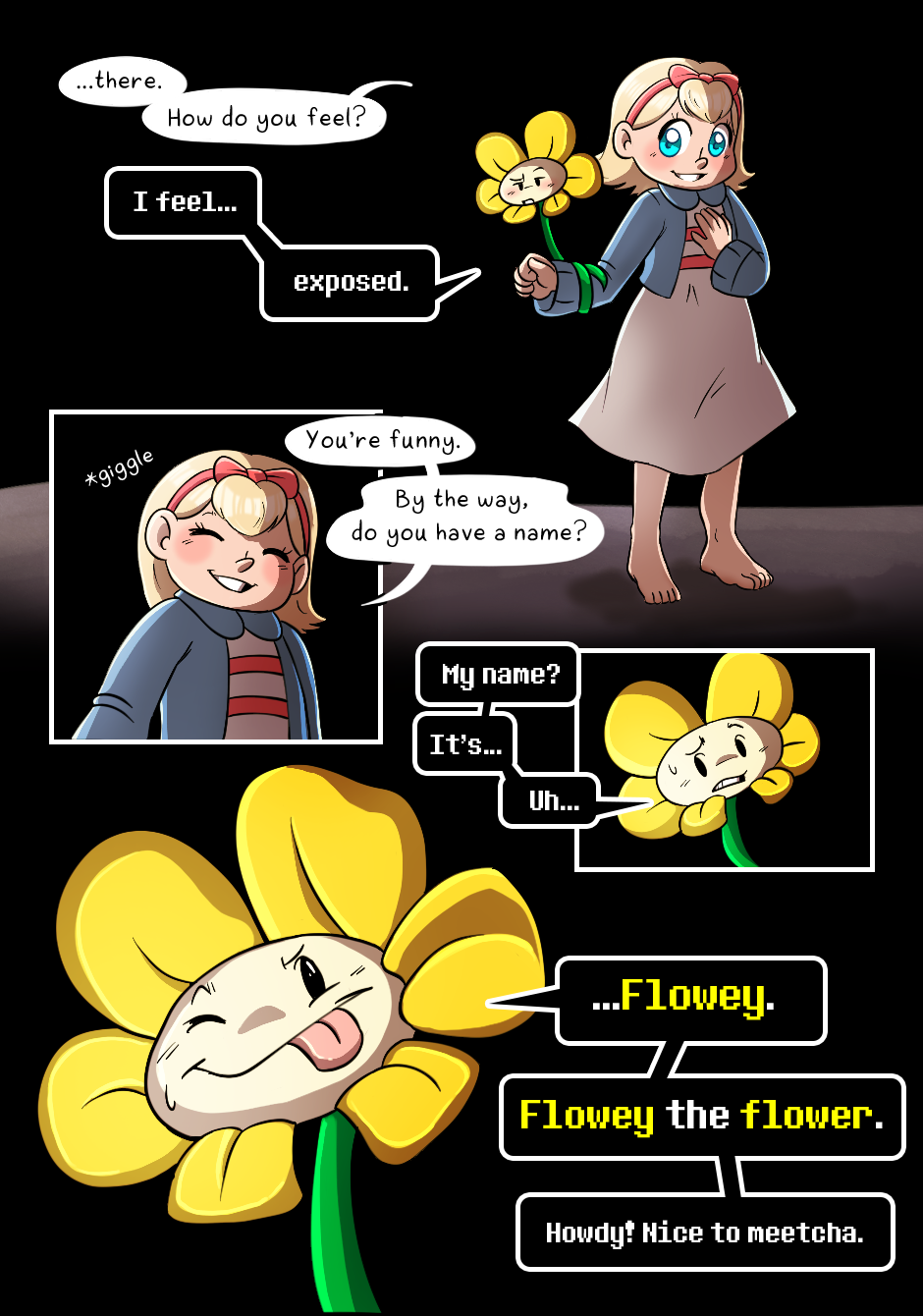 Read The First Human - An UNDERTALE Prequel AU :: TFH - PROLOGUE - PART 2 | Tapas Community