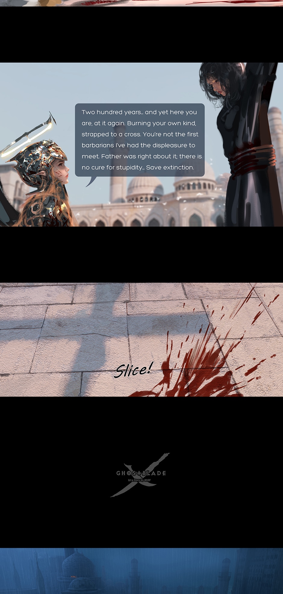 Read GhostBlade :: Chapter 11: Dust (Part II) | Tapas Community