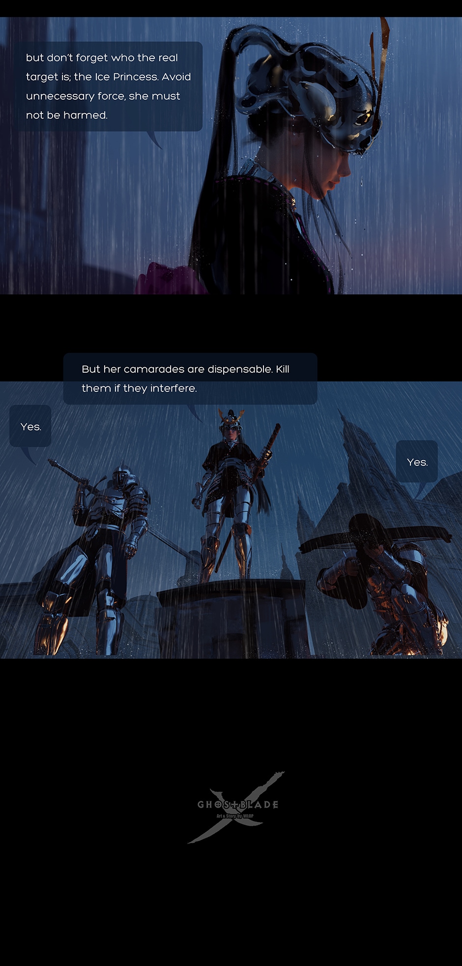 Read GhostBlade :: Chapter 11: Dust (Part II) | Tapas Community