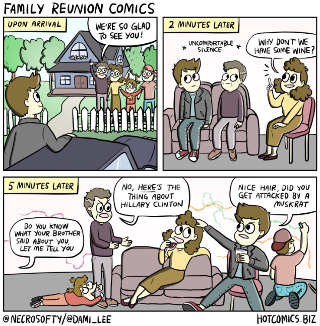 Read Hot Comics For Cool People :: Family Reunion Comics | Tapas Community