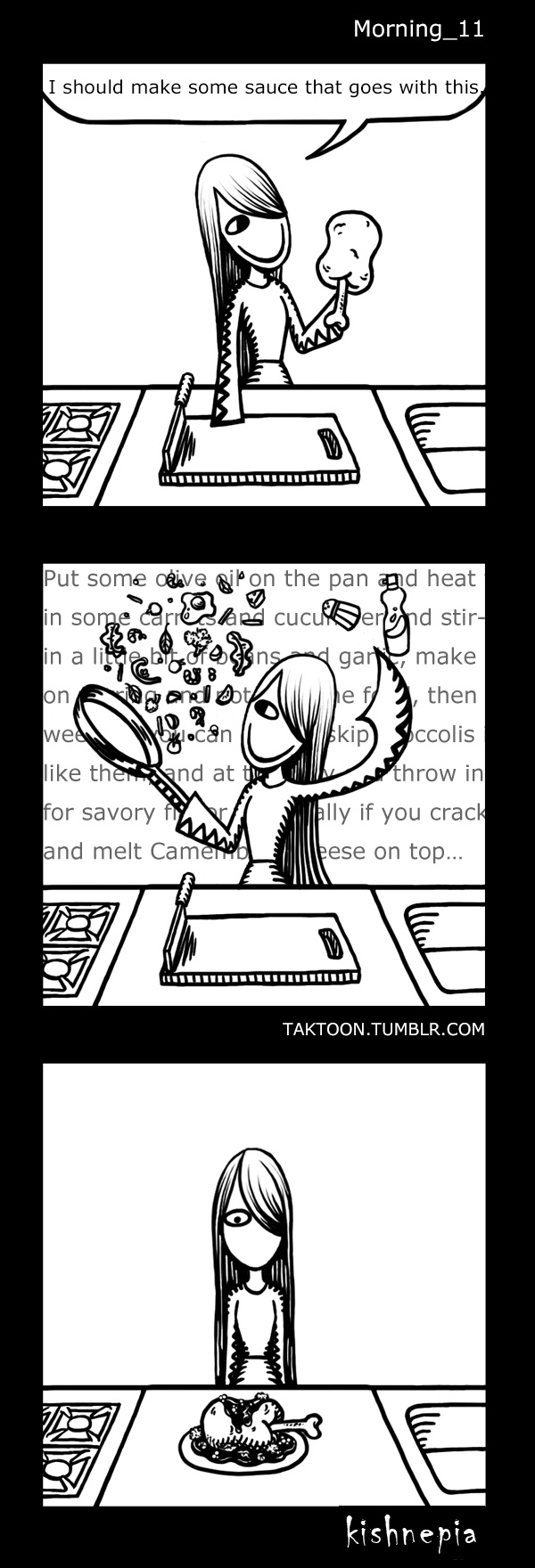 Read The Forks With Spiky Hands :: Morning 11-12 | Tapas Comics