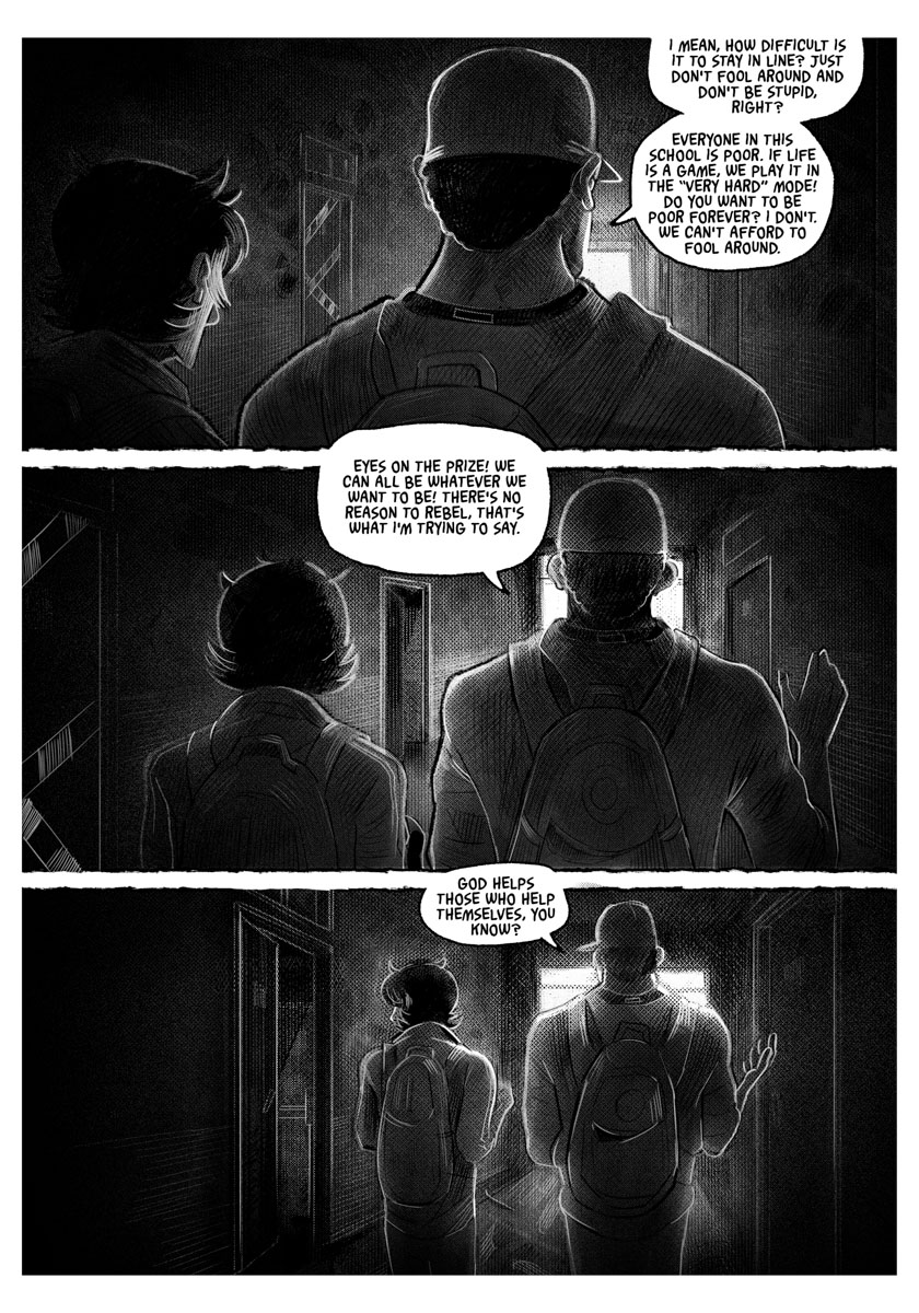 Read SHADOWPLAY: MIDNIGHT SCHOOL :: CHAPTER 1 | Tapas Comics