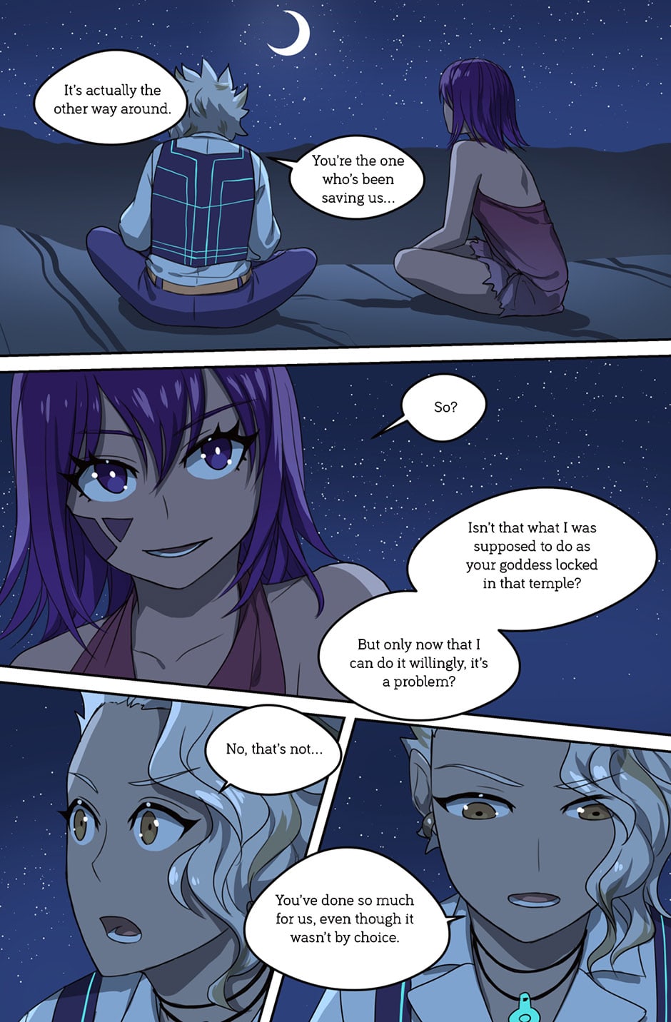 Read The Goddess :: ch4 p17-19 | Tapas Comics